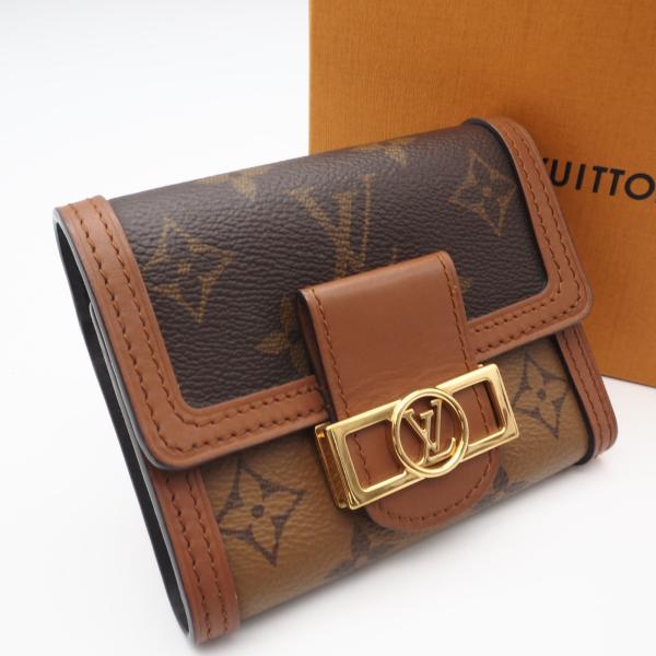 ■ブランド名LOUIS VUITTONルイ・ヴィトン■品名ポルトフォイユ ドーフィーヌ コンパクト■シリアルCA2230■型番M68725■カラー系統ブラウン ・ ベージュ■サイズW約12cm x H約9.5cmx D約3.5cm■重さ14...