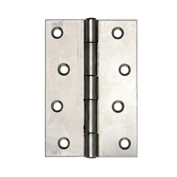 【※丁番類は全サイズ共通写真を使用している場合がございます。中にはサイズによってビス穴の数が異なる物もございますので予めご注意ください。】多くの用途に使用できる鉄製の厚口丁番。安価で使いやすい丁番の定番商品です。軽量扉から中量扉まで用途に合...