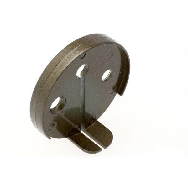 【※ご注文の際には必ず「全ての画像」「説明テキスト」「商品名(特にサイズ)」の確認をお願い致します。】シロクマ製、室内用手すりブラケットの受金具BR-607用の部品です。BR-607の受け皿面に取り付け、丸棒と丸棒をつなぎます。BR-607...