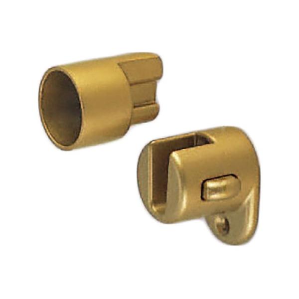 【※ご注文の際には必ず「全ての画像」「説明テキスト」「商品名(特にサイズ)」の確認をお願い致します。】室内手すりをドア部分にも取り付ける場合、部屋の出入りができるようドア部の手すりを脱着式にするブラケットです。シロクマ製。本体ブラケットと脱...