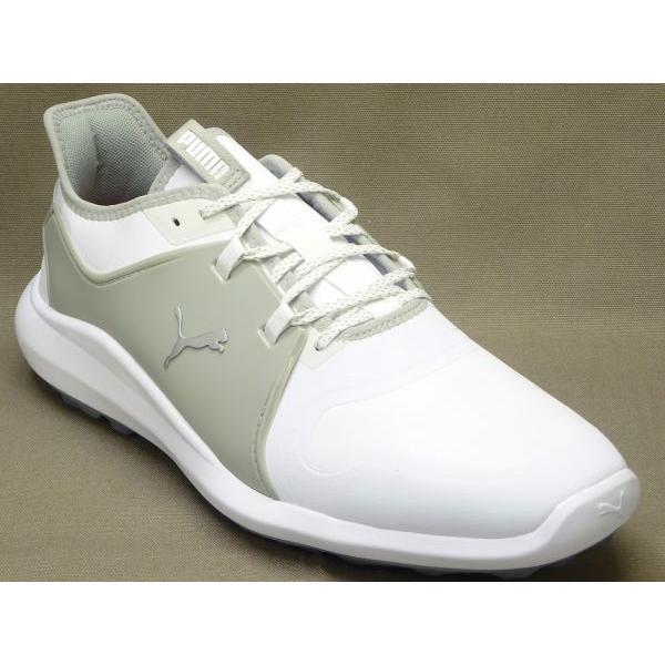商品名 PUMA GOLF IGNITE FASTEN8 PRO 194466-03 Wカラー ホワイト/グレー甲材 合成革底材 合成底靴幅 表示なし　海外の標準的幅です。表示なし　サイズ us 12 (30cm)商品説明 プーマのソフトス...
