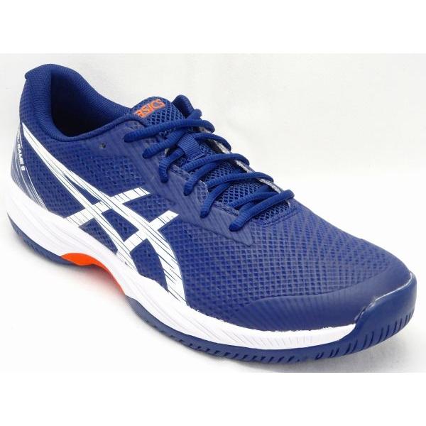 商品名 アシックス [テニス] GEL-GAME 9 1041A337-400カラー ダークブルー/ホワイト甲材 合成繊維＊合成樹脂＊合成革底材 ゴム底靴幅 表示なし　海外の標準的幅です。表示なし　サイズ 29cm(us12.5)商品説明 ...