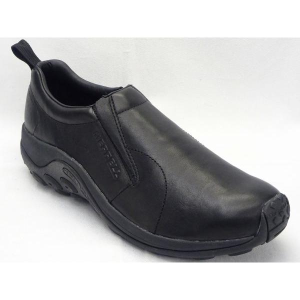 商品名 メレル JUNGLE MOC LEATHER2 J17199カラー ブラック甲材 天然皮革底材 合成底靴幅 表示なし　海外の標準的幅です。表示なし　サイズ us 13 (31cm)商品説明 アメリカのアウトドアブランド。ジャングルモ...