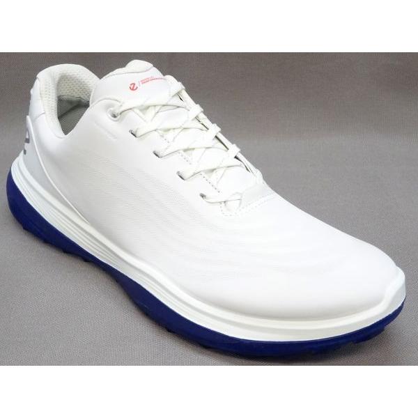 商品名 ECCO M GOLF LT1 132264-11007 WH/BUカラー ホワイト/ブルー甲材 天然皮革底材 合成底靴幅 表示なし　海外の標準的幅です。表示なし　サイズ eu 47 (30.7)商品説明 デンマークのシューズブラン...