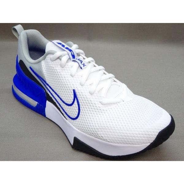 商品名 ナイキ AIR MAX ALPHA TRAINER 6 FQ1833-102カラー ホワイト/ブルーグレー甲材 合成繊維＊合成樹脂底材 ゴム底靴幅 表示なし　海外の標準的幅です。表示なし　サイズ us 12 (30cm)商品説明 ナ...