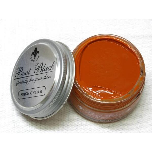 商品名 ブートブラック シルバーライン ツヤ革クリーム コニャックカラー コニャック甲材 底材 靴幅 サイズ 商品説明 着色力をアップさせ、光沢効果に優れたＷaxを配合した乳化性クリーム。栄養を与え革の老化を防ぎます。品のある光沢が特長です...