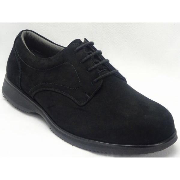 商品名 ファイブフィールド　FIVE FIELD 6811 【6E】 BLカラー ＢＬＡＣＫ/ヌバック甲材 天然皮革底材 合成底靴幅 【６Ｅ】　超幅広サイズ 28.5cm(us12.0)商品説明 超幅広の６Eです。つま先の形や履き口の大きさ...