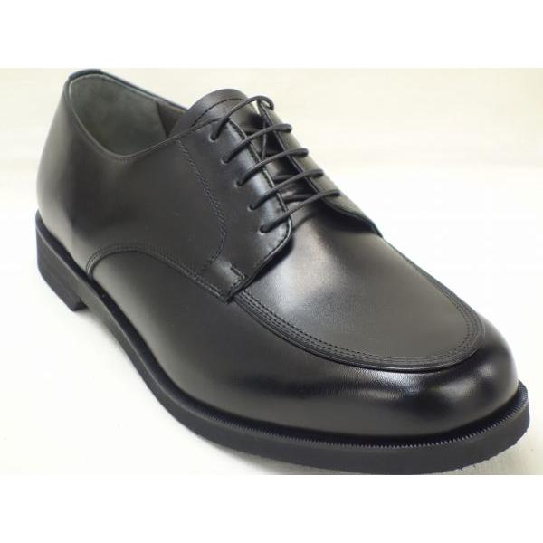 商品名 ファイブフィールド　FIVE FIELD 6012 【6E】 BLカラー ＢＬＡＣＫスムース甲材 天然皮革底材 合成底靴幅 【６Ｅ】　超幅広サイズ 30cm(us13.5)商品説明 超幅広の６Eです。つま先の形や履き口の大きさにまで...