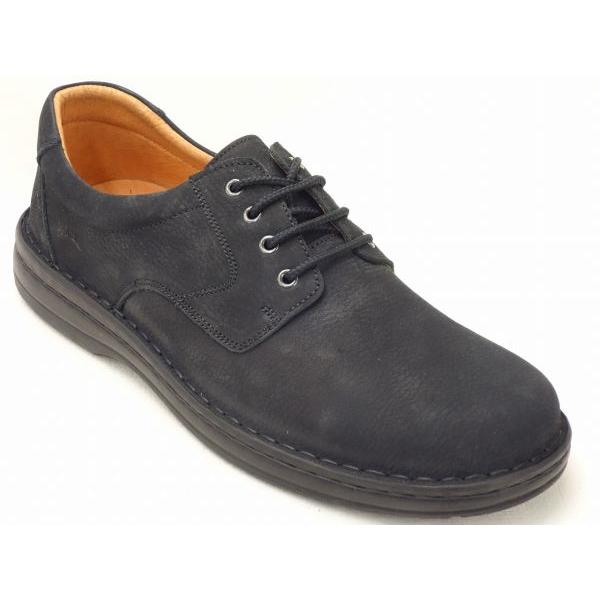 商品名 SOFTWALK ソフトウォーク 11165 【4E】 BL-Nカラー ＢＬＡＣＫヌバック甲材 天然皮革底材 合成底靴幅 【４Ｅ】　幅広な造りサイズ eu 45 (29.5)商品説明 柔らかくゆったりとした履き心地のモデルです。 片...