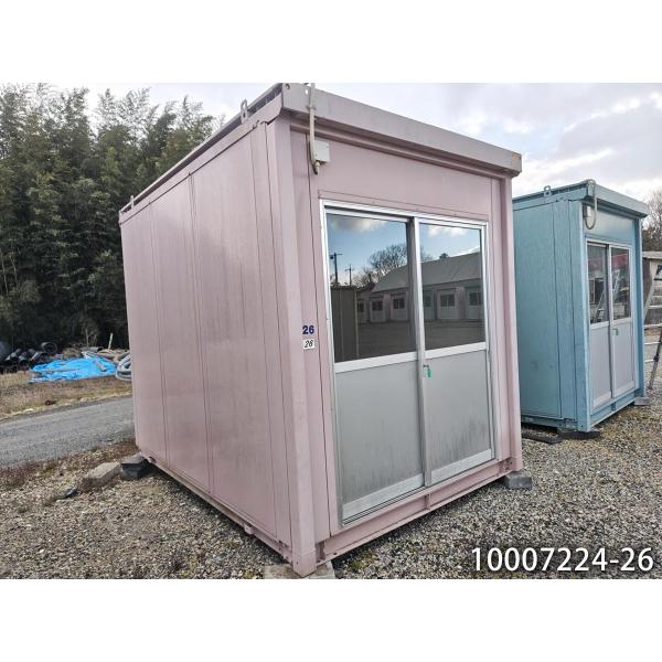 《岡山展示場》広島・鳥取・島根・山口・兵庫・大阪・京都・香川・徳島・福岡コンテナハウス 簡易ハウス 休憩所 屋外 プレハブ