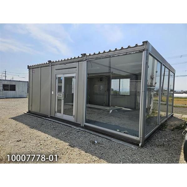 《奈良展示場》大阪・和歌山・三重・香川・徳島・愛知・岐阜・石川・福井・滋賀・京都・兵庫・岡山・広島小屋に住む スペース活用 ペットハウス DIY 趣味部屋 ミニマリスト タイニーハウス 休憩室 used prefab container