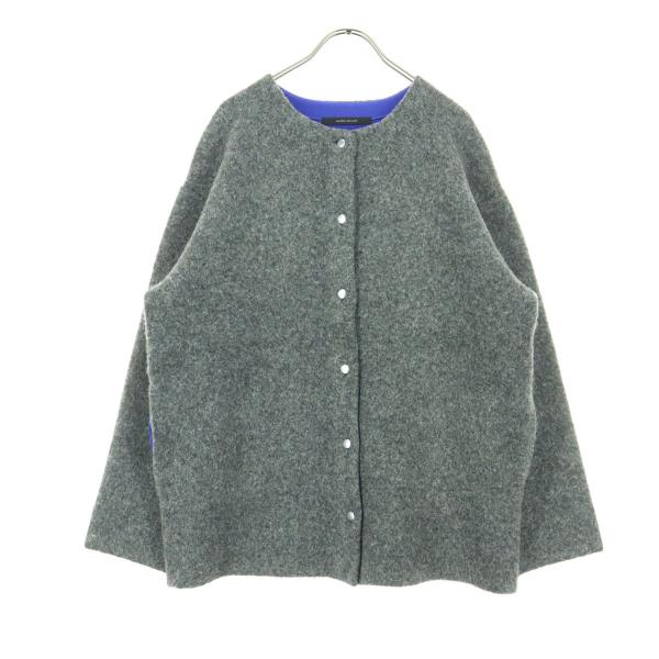 ■ 商品詳細 ■ブランド：トンベドゥシェル / tomber du ciel対象：レディースアイテム：ノーカラージャケットサイズ表記：不明※実寸サイズを参考にしてください。着丈：約62cm身幅：約58cm肩幅：約55cm袖丈：約55cm素材...