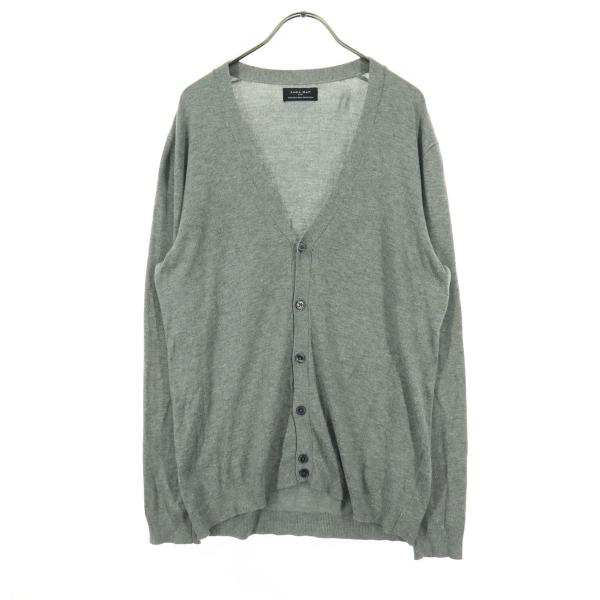 ■ 商品詳細 ■ブランド：ザラマンベーシック / ZARA MAN BASIC対象：メンズアイテム：薄手 Vネック ニットカーディガンサイズ表記：M※参考サイズ：メンズMサイズ相当 ※実寸サイズを参考にしてください。着丈：約66cm身幅：約...