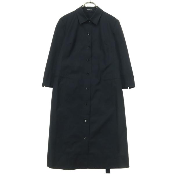 ■ 商品詳細 ■ブランド：ダナキャランニューヨーク / DKNY DONNA KARAN NEW YORK対象：レディースアイテム：ステンカラーコートサイズ表記：不明※実寸サイズを参考にしてください。着丈：約100cm身幅：約43cm肩幅：...