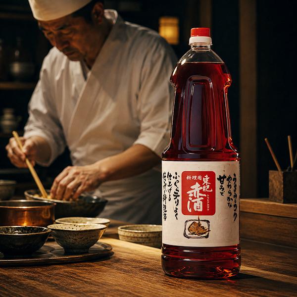 ■北海道・九州・四国の配送は1個口毎にプラス400円かかります。■離島・沖縄への配送には1個口毎に別途送料がかかります。　　　　　　【商品説明】プロの料理人に愛される料理酒。熊本特産の赤酒を、プロの料理人のアドバイスにより料理専用に醸造。微...