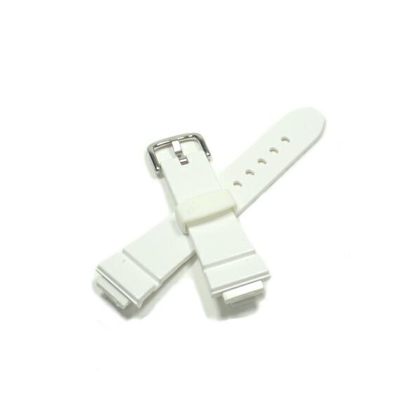 カシオ BABY-G ベビーG 交換用バンド/ベルトバンド素材：ウレタン（樹脂）色：ホワイト美錠色：シルバー時計本体幅：22mmカン幅：14mmバンド/ベルト交換対応モデルBG-5600CK-7BGA-1000-7BBGA-100-7BBG...