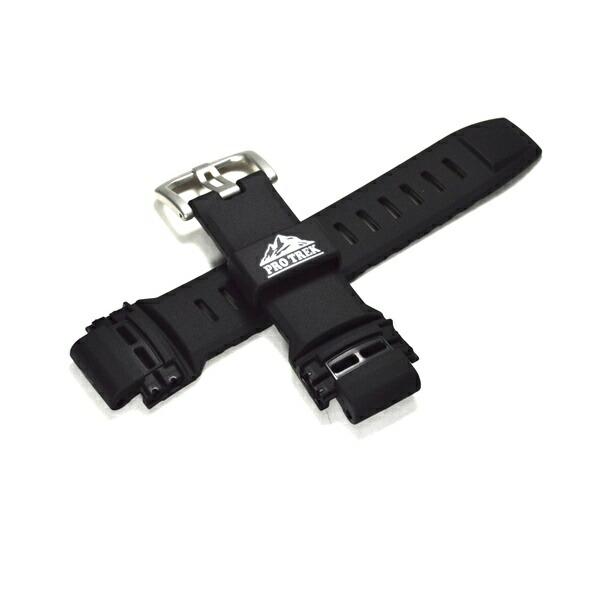 カシオ PROTREK プロトレック 交換用バンド/ベルトバンド素材：ウレタン（樹脂）色：ブラック美錠色：シルバー時計本体幅：27mmカン幅：18mmバンド/ベルト交換対応モデルPRG-250PRG-510PRW-2500PRW-5100交...