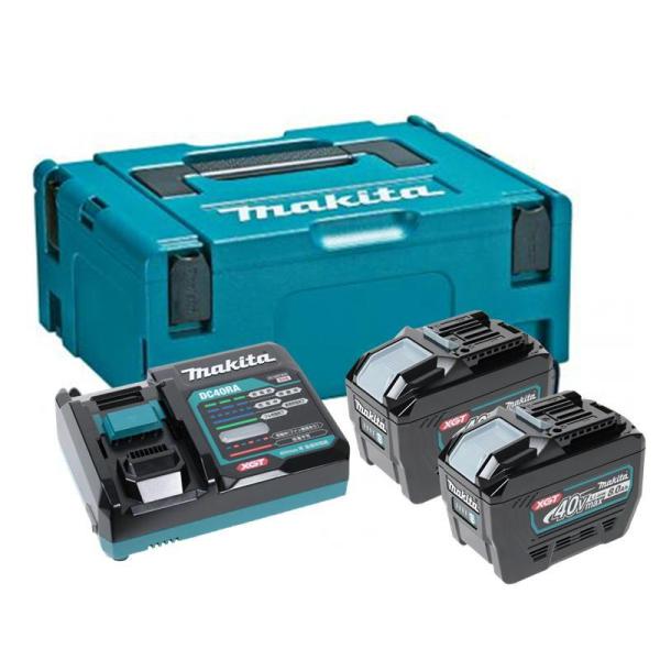 ※低価格帯維持のため、簡易梱包となります。全て純正品となります。【商品内容】ケース（マックパックタイプ2）BL4080Fバッテリー2個DC40RA 急速充電器【商品詳細】BL4080F×2本・急速充電器DC40RA・マックパックタイプ2のセ...