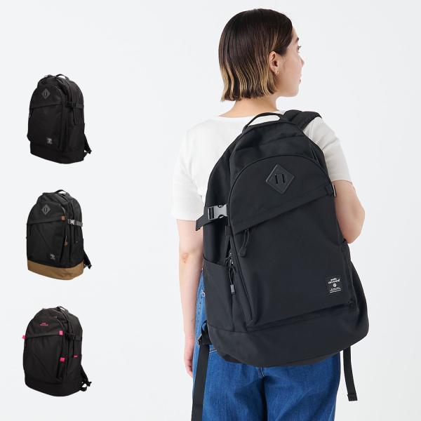 【anelloのベーシックさを引き継ぎつつ、より都会的で洗練されたデザインと機能性を追求したライン anello GRANDE】【HC(ハイキャパシティ)シリーズ】強度の高いリップストップ生地を使用した、大容量サイズのHigh capaci...