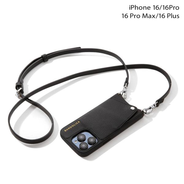 【セレブ愛用者急上昇中のiPhone専用アクセサリーブランド BANDOLIER】長さ調整可能なシンプルデザインのエマスタイルです。 どんなファッションにも合わせやすいベーシックレザーストラップです。 携帯を無くさず、落とさず、ファッショナ...