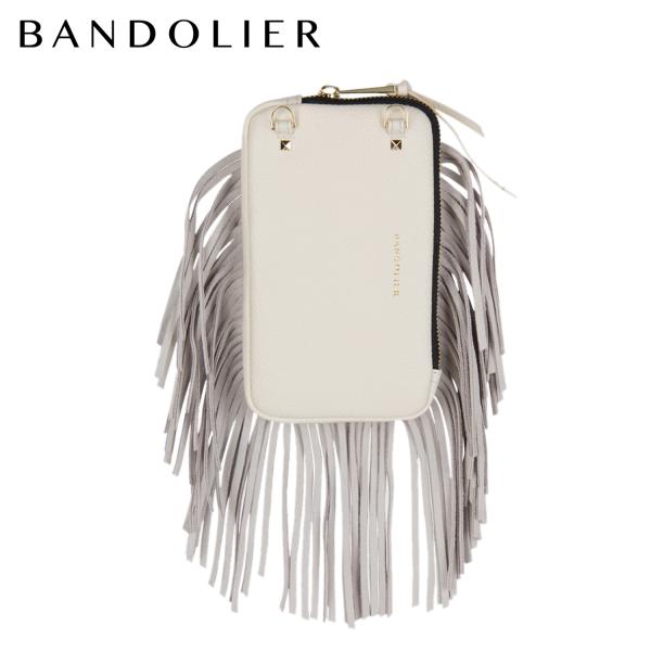 【セレブ愛用者急上昇中のiPhone専用アクセサリーブランド BANDOLIER】ケースと一緒に持ち歩きできる便利なマチ付きベーシックデザインポーチ。フリンジが特徴的なアイテムで、様々なケースと組み合わせてあなただけのオリジナルスタイルを見...