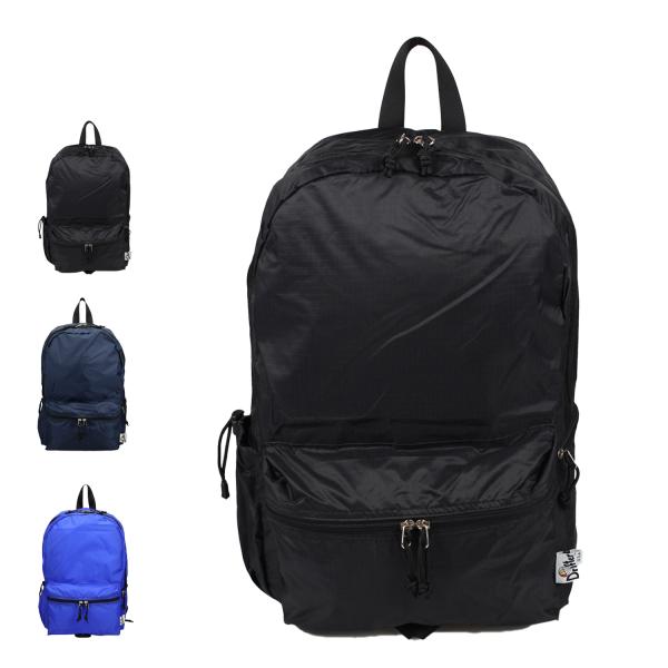 爆買【クラシックアウトドアを彷彿とさせながらも、現代の都市生活にフィットするエッセンスを盛り込んだブランド Drifter】軽量で高強度なパラシュート生地を使用したバックパックです。使わない時は内ポケットに収納できるパッカブルタイプ。17リ...