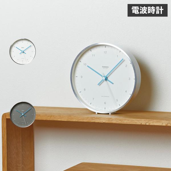 【デザインクロックを中心としたライフスタイルアイテムを製造する日本発のデザインメーカー タカタレムノス Lemnos】カジュアルさと高級感が魅力的な電波時計。見やすく飽きのこない、さりげない美しさを追求したデザインです。ライトブルーの針がア...