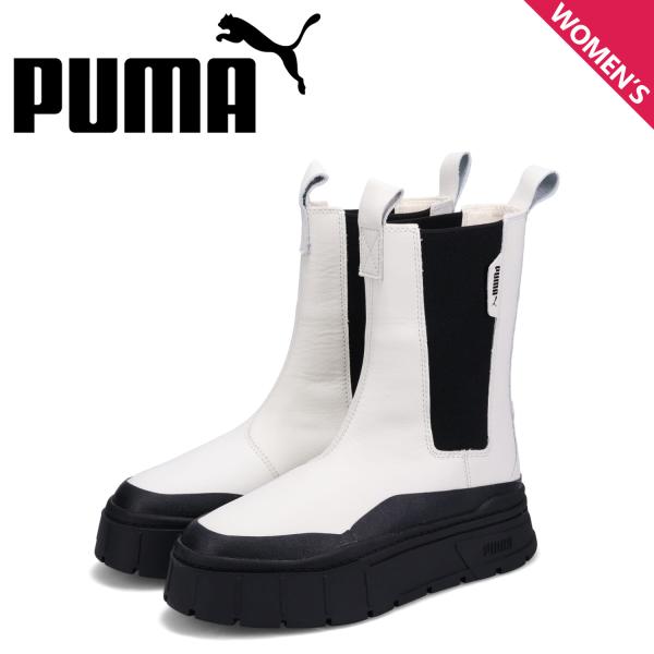 【名作クライドやスエードを生み出し、アスリートを足元から支えるブランド PUMA】大人気のチェルシーブーツが、さらにパワーアップしてリリ―スです。台形型に広がっている、ボリューム感満点の厚底ソールが特徴的な一足です。スタイルアップ効果に加え...