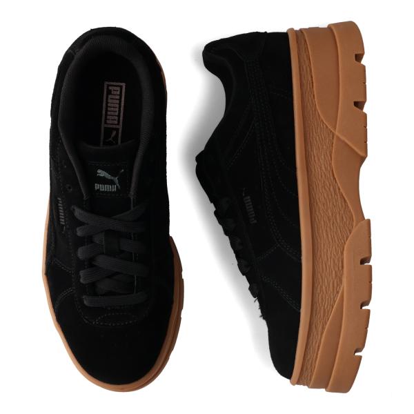 【名作クライドやスエードを生み出し、アスリートを足元から支えるブランド PUMA】PUMAの新しい厚底スタイル。靴底の溝を深めに見えるようにセットすることでラギッドな雰囲気を出しながら横からの見た目も PUMA のアーカイブスタイルを継承す...