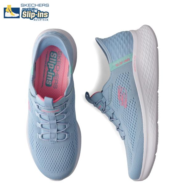 【スケッチするように新しいスタイルを描くことをコンセプトにしたブランド SKECHERS】さっと履けて快適なSkechers Hands Free Slip-ins(スケッチャーズ ハンズフリー スリップインズ) スリップインズ スケッチラ...