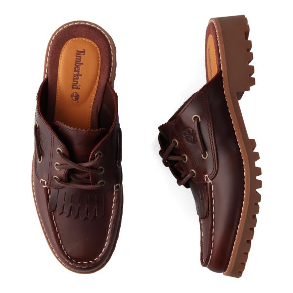 【アメリカを代表するアウトドア・ライフスタイルブランド Timberland】ウィメンズ ノリーン ミュールシューズで、毎日の装いをワンランクアップ。プレミアムなTimberland(R)レザーを使用した、スリッポンスタイルは、快適さとサス...