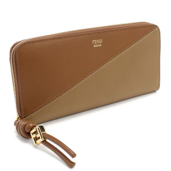 品番：8M0517 AYCA F1URＷ素材：スムースカーフレザーカラー：ブラウン(F1URＷ)金具色：ゴールドサイズ：W約20cm x H約10cm x D約2cm仕様：内側：札入れ×2内側：カードポケット×6内側：オープンポケット×2内...