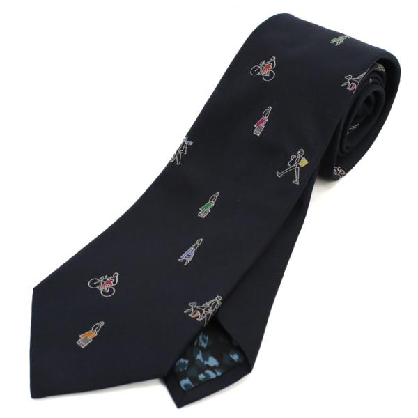 品番：M1A0TIE PT369 49素材：シルク100%カラー：ネイビー(49)サイズ：全長：約142ｃｍ大剣幅：約8ｃｍ仕様：生産国：イギリス付属品：なし
