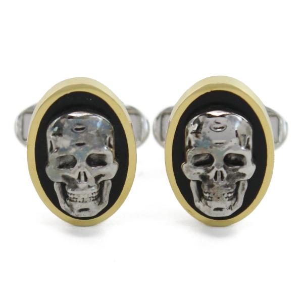 品番：M1ACUFF HCAMEO 1A素材：メタルカラー：ブラック シルバー系 ゴールド系ブラック(1A)金具色：シルバーサイズ：全長：約2.4cmモチーフ幅(W)：約1cmモチーフ高(H)：約1.6cm仕様：生産国：中国付属品：純正BOX