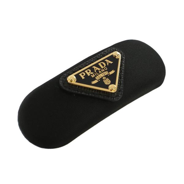 品番：1IF129 2DMI F0632素材：TESSUTO リサイクルポリアミドカラー：NERO 1ブラック(F0632)金具色：ゴールドサイズ：モチーフ幅(W)：約7cmモチーフ高(H)：約2.4cm仕様：原産国：イタリア付属品：純正BOX