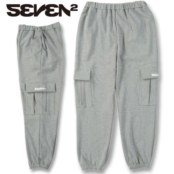 SEVEN2の裏毛スウェットカーゴパンツです。やわらかな裏毛素材を使用した、リラックス感たっぷりのカーゴパンツ。肌触りが良く、デイリーユースにぴったりの一枚。ウエストは総ゴム仕様で快適にフィットします。【サイズについて】サイズ表のウエストサ...