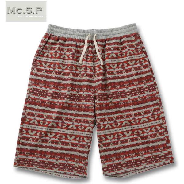 Mc.S.Pの裏毛ハーフパンツです。【サイズについて】サイズ表のウエストサイズは適応範囲となります。サイズ　ウエスト　股下　わたり幅　ヒップ　総丈 cm3L　95〜110　30　39　130　644L　105〜120　30　41　137　6...