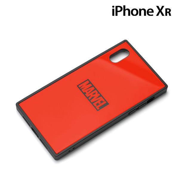 (C)MARVEL『MARVEL』ロゴデザインのiPhone XR用 ガラスハイブリッドケースです。ガラスの光沢とTPUの一体感が美しいハイブリッド設計。背面にはキズに強い高硬度9Hガラスを採用、ケースの四隅はエアークッションを採用し耐衝撃...