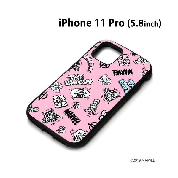 (C)MARVEL「MARVEL」のキャラクターデザインのハイブリッドタフケースです。 MIL規格（MIL-STD-810G)の2項目、落下、振動に準拠した試験をクリアした、耐衝撃＆耐振動設計。薄くて耐久性に優れたポリカーボネイトと手によく...