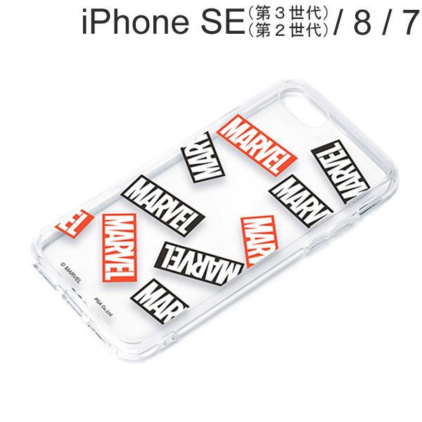 (C)MARVEL「MARVEL」ロゴデザインの抗菌加工が施されたiPhone SE 第3世代 抗菌ハイブリッドケースです。耐久性のあるポリカーボネイトとしなやかなTPUを組み合わせたハイブリッド設計で端末本体をしっかり保護します。TPU部...