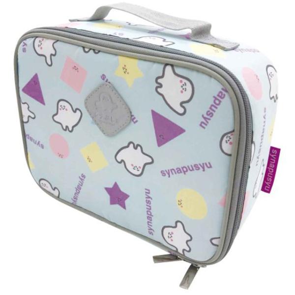 (C)TV TOKYOぷしゅぷしゅはいつもママの味方！赤ちゃん向けテレビ番組「シナぷしゅ」のマザーグッズシリーズ☆こちらは消臭おむつバッグ。●旅行ポーチとして小物の整理にも使えます。●おむつやおしりふきを一緒に収納できます。●持ち手つきで持...