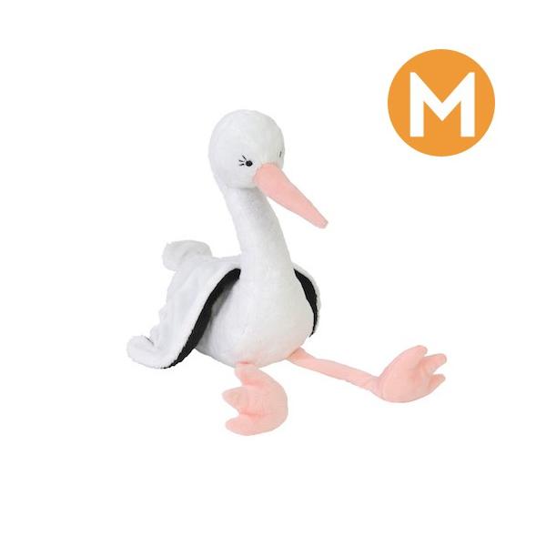 「100+1 One hundred + your own」Happy Horseの「こうのとり」のぬいぐるみです☆Happy Horseのぬいぐるみは1963年当初から世界中の子供たちの友達として、家族として、ずっと一緒に付き添えるぬいぐ...