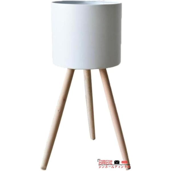 木でできるエコ素材を採用し、腐れやカビ、害虫から守り、耐久性がです。3本脚で、安定性が良く、落ちることがありません。家の装飾：この木のバスケットの美しさは、それ自体が家の装飾品となり、さまざまなスタイルの家の装飾に素朴な個性と自然の美しさを...