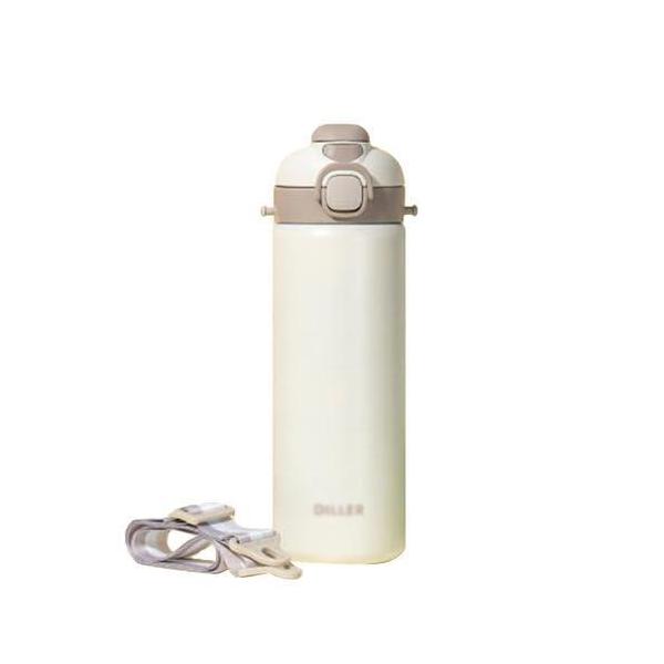 316ステンレス鋼を採用して、水、ミルク、ミルクティー、炭酸水など、冷たい飲み物も適用です。 ストロー口は食品級シリコーンを採用し、良質な材料で、飲料水はよりあんしんです。ステンレス製魔法瓶のような真空断熱構造なので、温かい状態も冷たい状態...