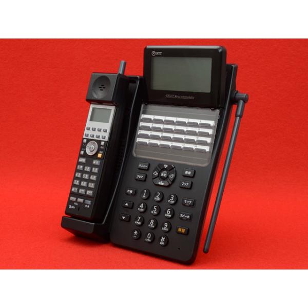 【こちらの商品は＜ 中古美品 ＞です】　無線タイプの受話器なので席から少し離れて電話ができます　LAN配線対応　充電池【中古良品】　示名条【未記入】