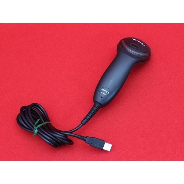 【こちらの商品は＜中古美品＞です】　KEYENCE　BL-N70シリーズの軽量・小型レーザー式ハンディバーコードリーダーです　USBタイプ