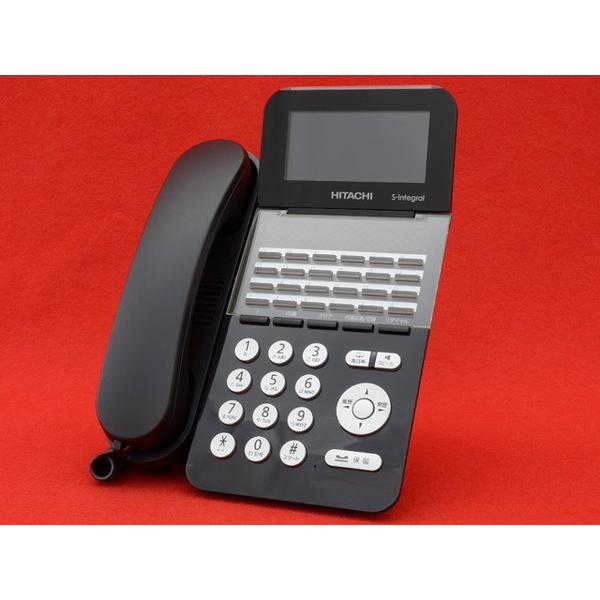 【こちらの商品は＜中古美品＞です】　標準タイプの電話機です　カールコード【美品】　示名条【未記入】