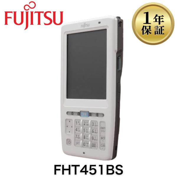 【こちらの商品は＜中古美品＞です】　FUJITSU　MultiPadシリーズの中古美品ハンディターミナル　Bluetooth機能は【あり】　無線LAN機能は【あり】　※充電池付属【あり】　※充電台/ACアダプタなし