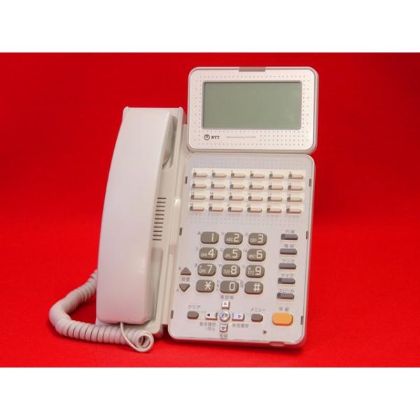 【こちらの商品は＜中古美品＞です】　標準タイプの電話機です　スター配線用　カールコード【美品】　示名条【未記入】