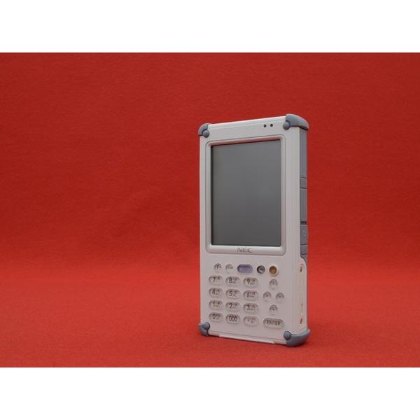 【こちらの商品は＜中古美品＞です】　NEC　Pocket@iEXシリーズの中古美品ハンディターミナル　Bluetooth機能は【あり】　無線LAN機能は【あり】　※充電池付属【あり】　※充電台/ACアダプタなし